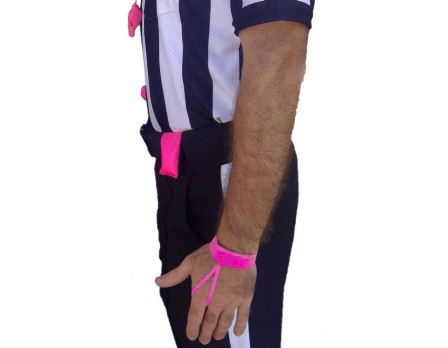 Smitty Pink Velcro Referee Down Indicator | Ump Attire