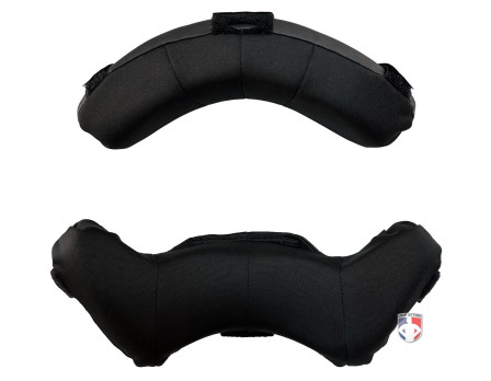 Wilson Synthetic Leather Umpire Mask Replacement Pads - Black | Ump Attire