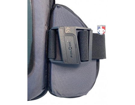 Wilson MLB West Vest Pro Gold 2 Memory Foam Umpire Chest Protector ...