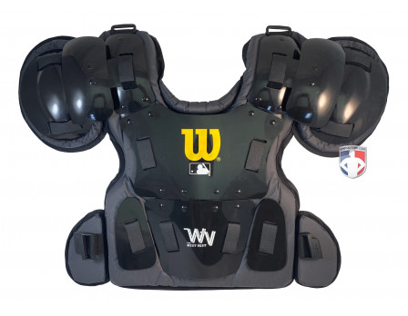 Wilson MLB West Vest Pro Gold 2 Memory Foam Umpire Chest Protector ...