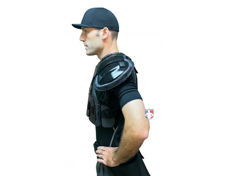 Wilson MLB West Vest Pro Gold 2 Memory Foam Umpire Chest Protector ...