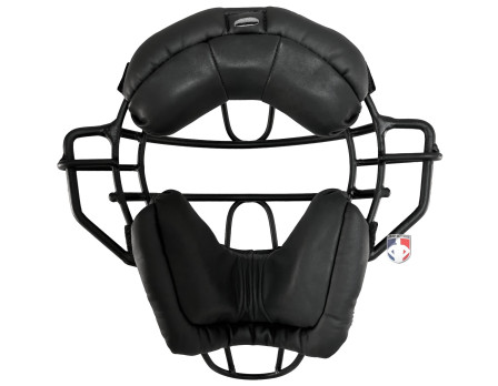 Wilson MLB Black Dyna-Lite Aluminum Umpire Mask with Black Wrap Around ...