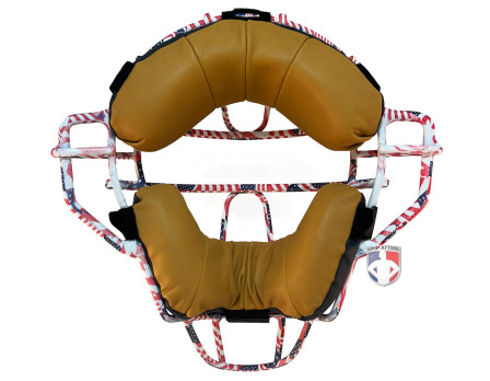 Wilson MLB USA Dyna-Lite Aluminum Umpire Mask with Two-Tone | Ump Attire