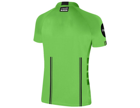 Capelli Sport Women's Official 1/4 Zip Soccer Referee Shirt - Green and ...