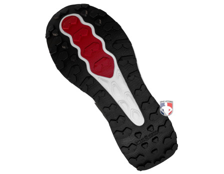 New Balance V4 Black & White Low-Cut Umpire Base Shoes | Ump Attire
