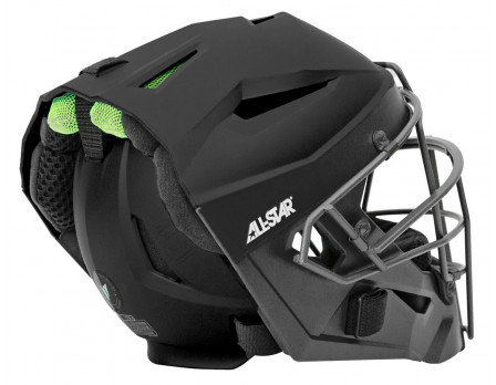 All-Star Matte Black MVP5 Umpire Helmet | Ump Attire