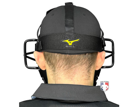 Mizuno Samurai Steel Umpire Mask with Black | Ump Attire