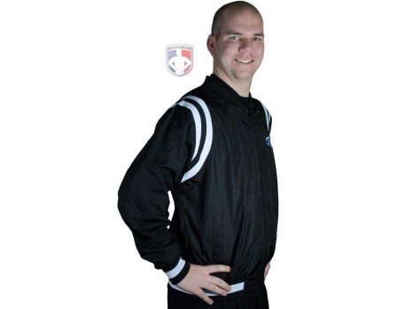 KHSAA Basketball Referee Jacket-Blk/Wht Shoulder Insets | Ump Attire