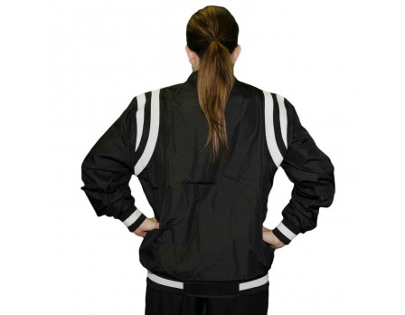 KHSAA Basketball Referee Jacket-Blk/Wht Shoulder Insets | Ump Attire