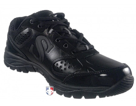 Smitty All-Black Umpire / Referee Field Shoes | Ump Attire