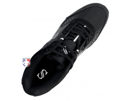 Smitty V2 Black & White Umpire / Referee Field Shoes | Ump Attire