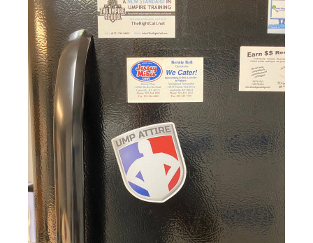 Ump Attire Shield Logo Sticker | Ump Attire