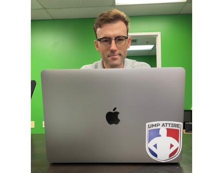 Ump Attire Shield Logo Sticker | Ump Attire