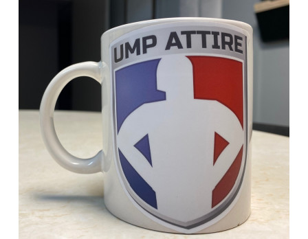 Ump Attire Shield Logo Sticker | Ump Attire