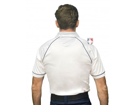 Smitty Men's Mesh Volleyball Referee Shirt - White | Ump Attire